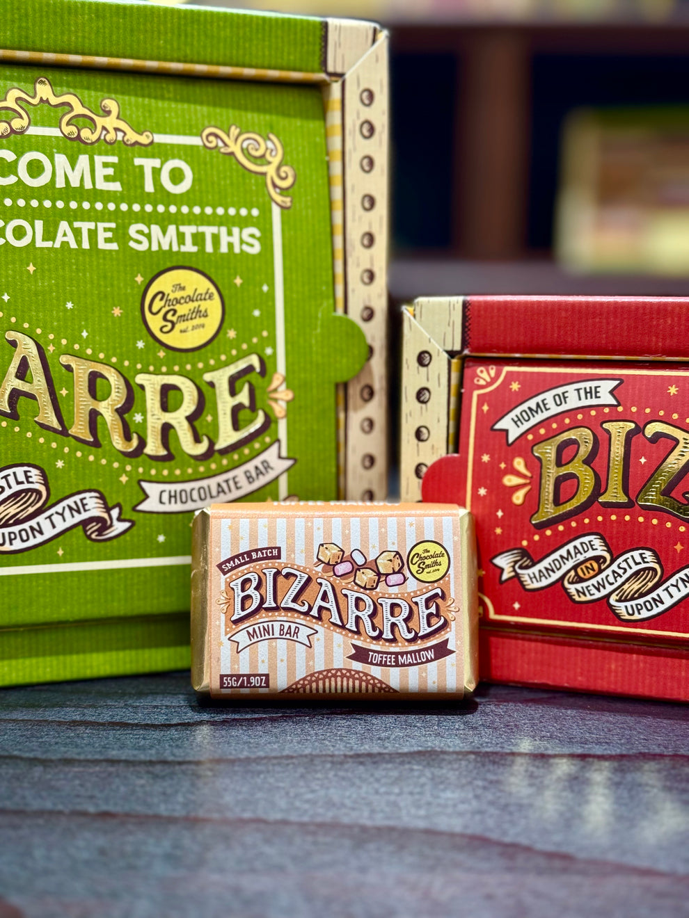 Mini Toffee Mallow Bizarre Bar 45g – The Chocolate Smiths